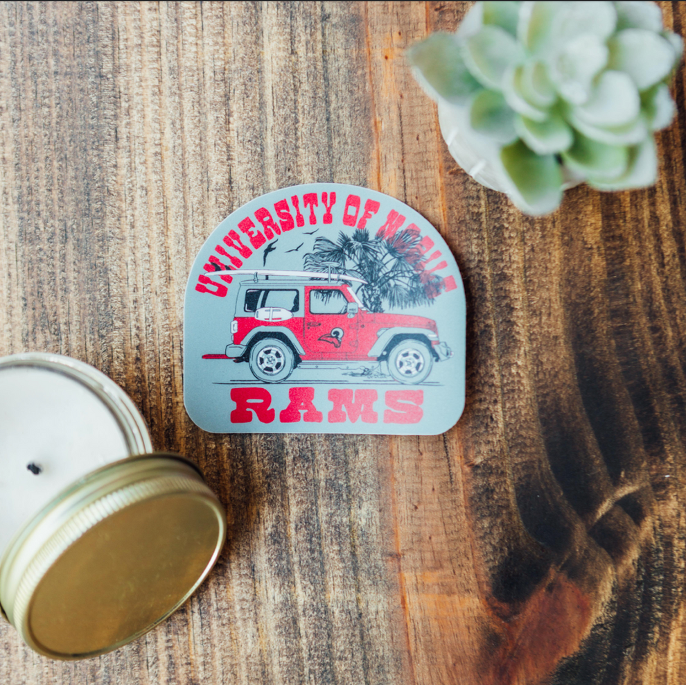 Jeep Surf Decal – University of Mobile Store